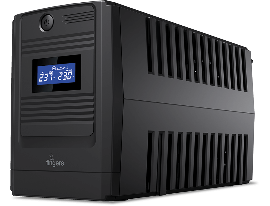 Fingers FR-1250LCD UPS – Priya Computers